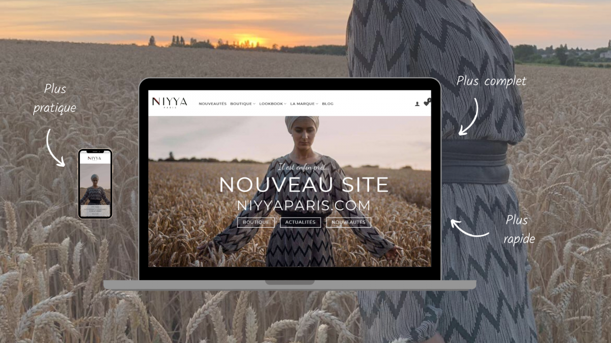 RELOOKING SITE NIYYA - Niyya Paris